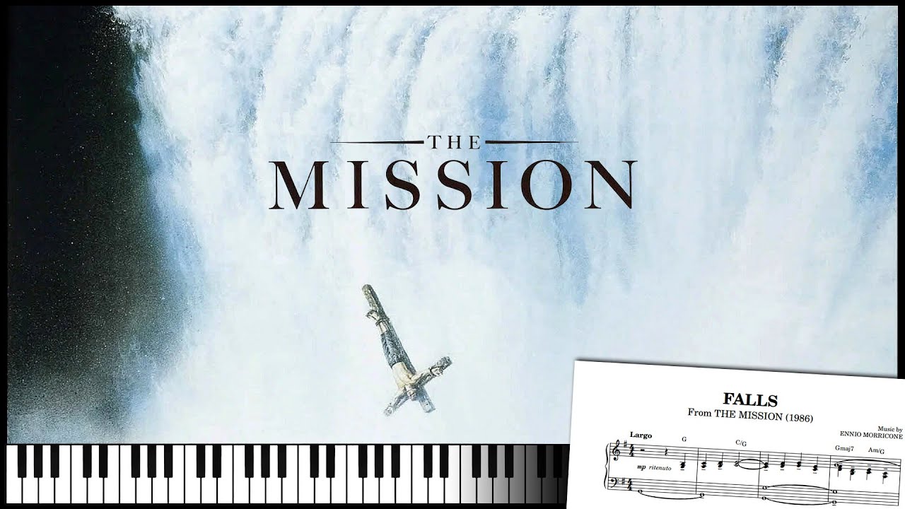 The Mission, Falls (Ennio Morricone) - Piano arrangement, piano sheet ...