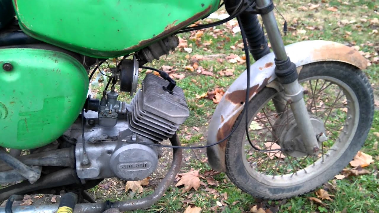 Simson S51 B 1985 - YouTube