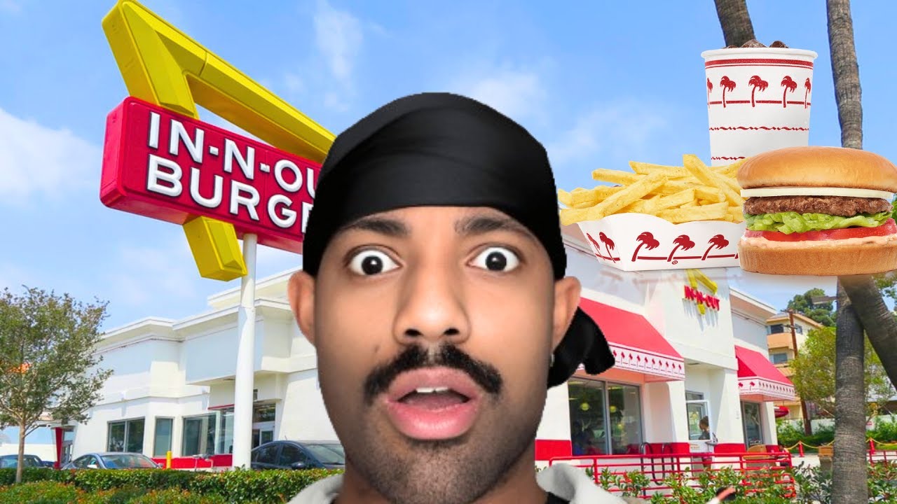I TRIED IN N OUT FOR THE FIRST TIME - YouTube