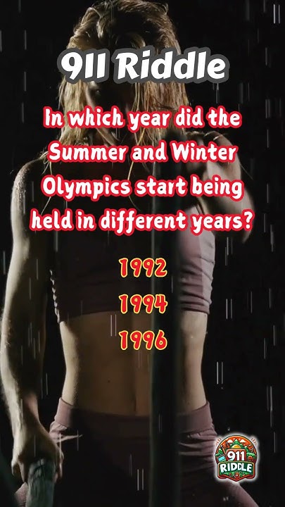 Olympics Quiz: In which year did the Summer and Winter Olympics start ...