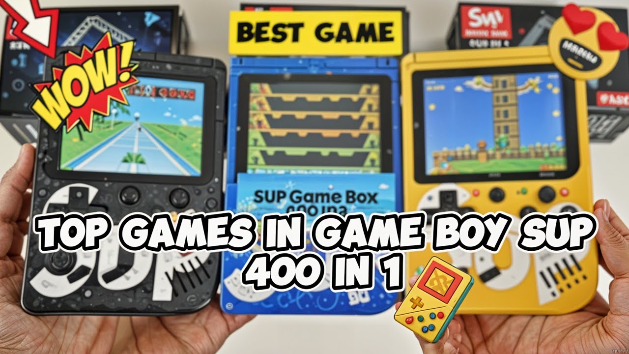 Top 5 Best Games on SUP 400 in 1 – Must-Play Retro Classics! 😳 ️ - # ...