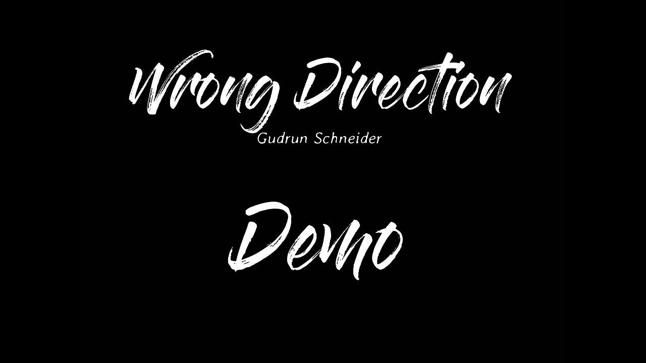 Wrong Direction - Line Dance - Demo - YouTube