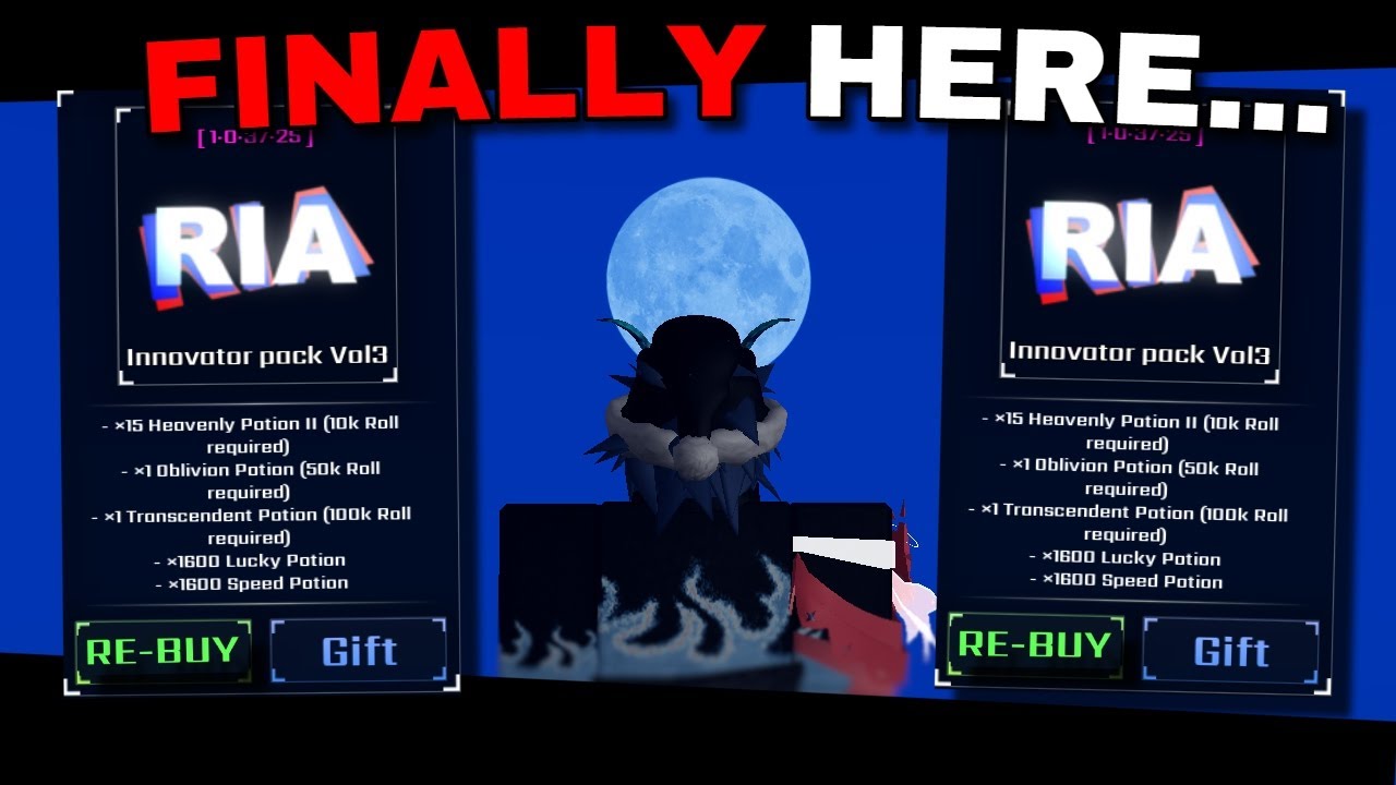 🔴 WAITING FOR RIA PACKS!! 😱😱 - [ Sol's RNG Eon 1 LIVE ] - YouTube