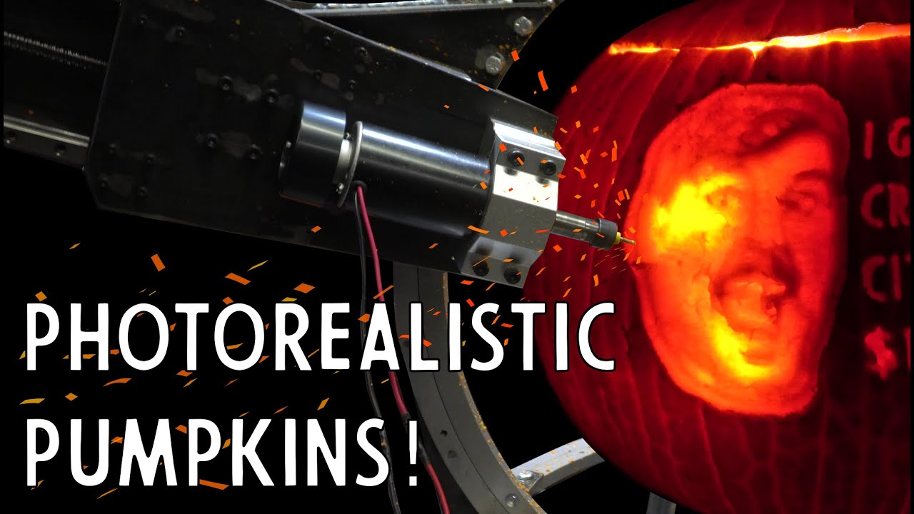 I Made A Robot To Carve Pumpkins - YouTube