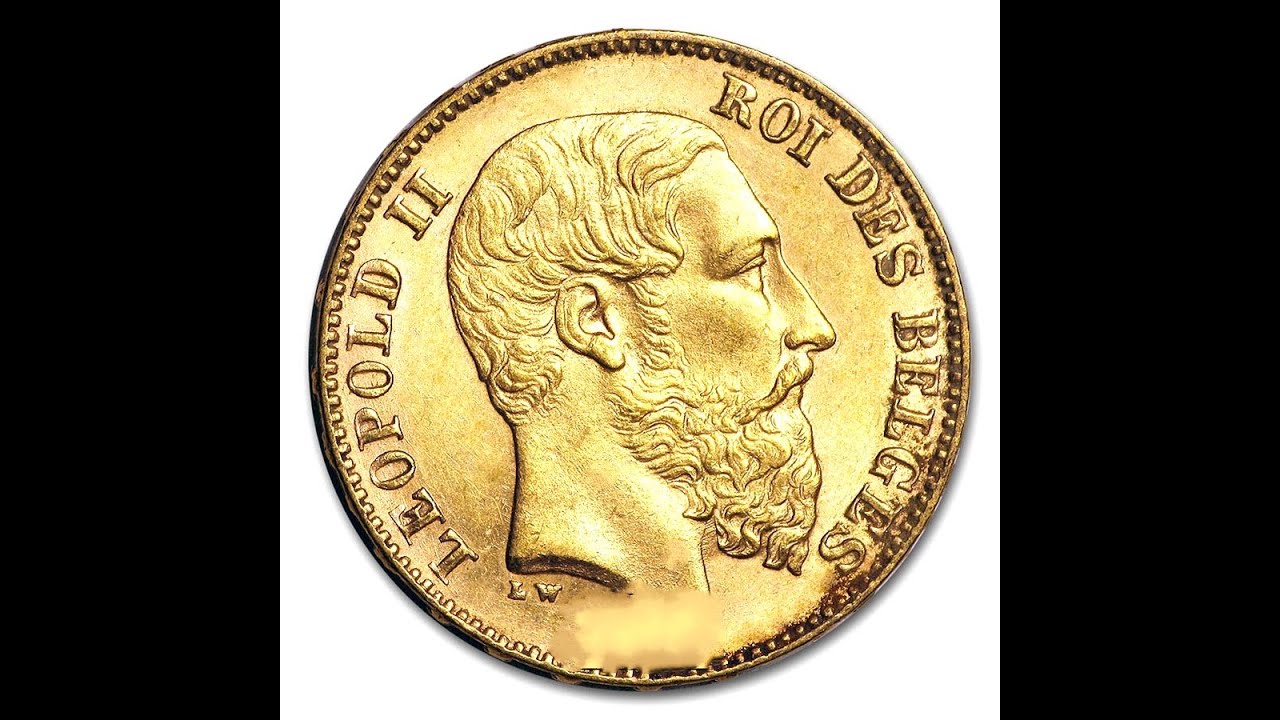 Coin shop owner talks about Belgium Gold Coin Leopold II - 20 Francs by ...