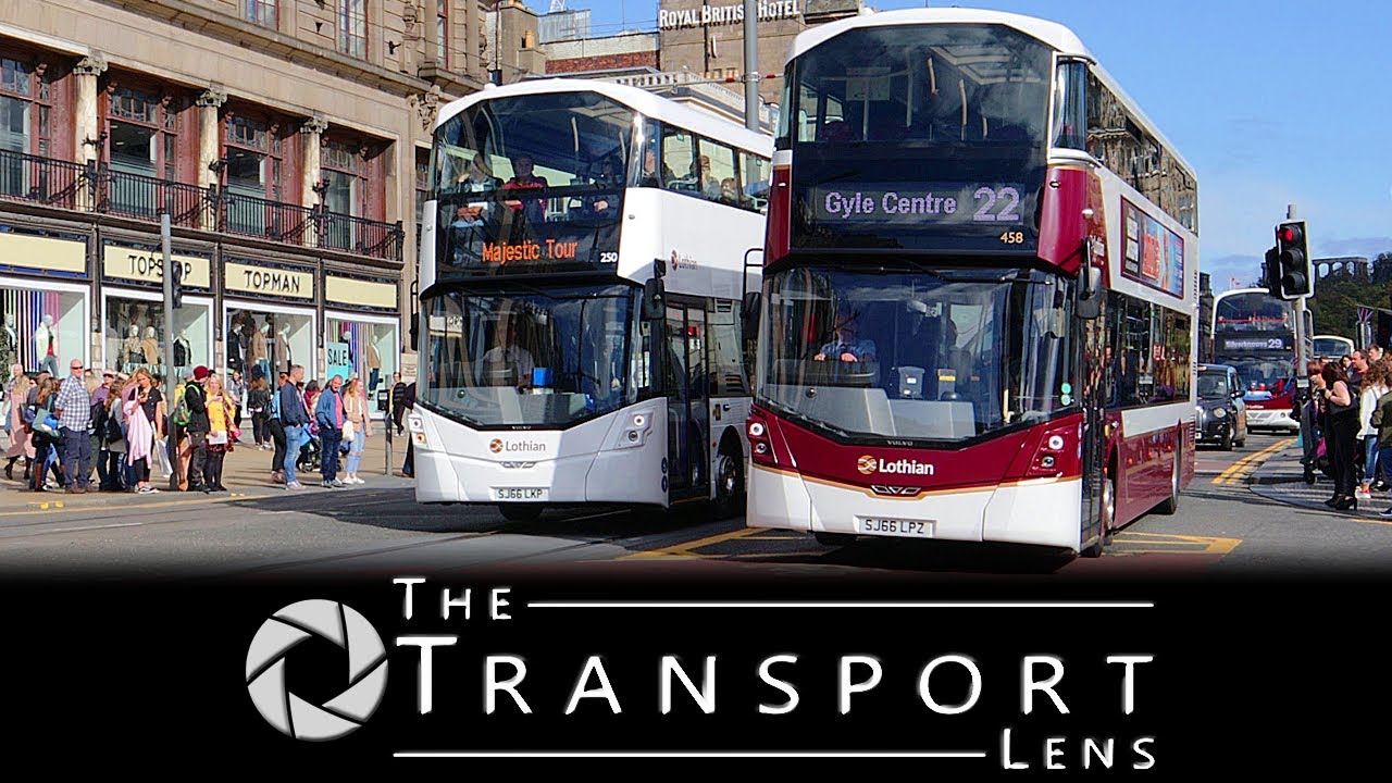 Buses and Trams in Edinburgh - September 2019 Part 2 - YouTube