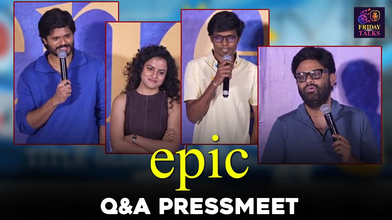 EPIC (First Semester), Title Launch Q&A | Anand | Vaishnavi Chaitanya ...