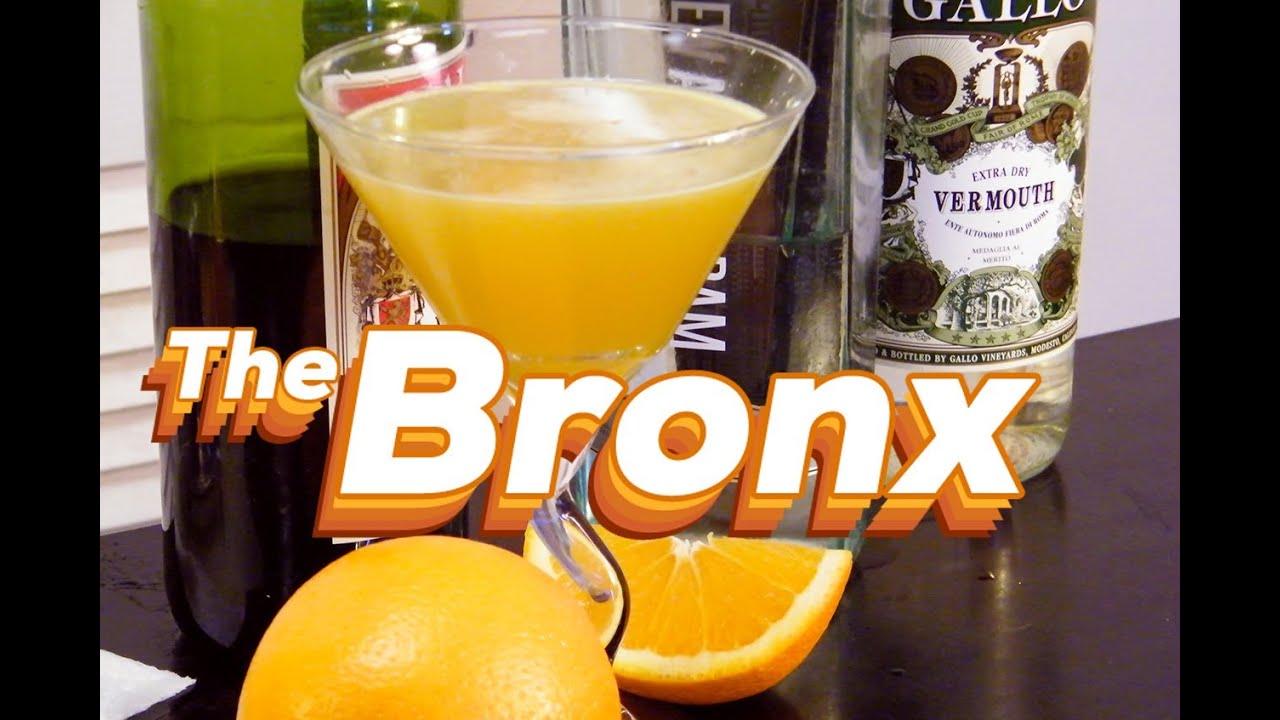 Bronx Drink Recipe - TheFNDC.com - YouTube