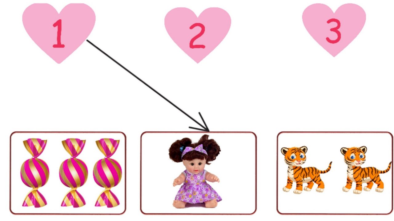 123 Matching Worksheet | Math Numbers 1 to 10 | Lkg Ukg Math Worksheet ...