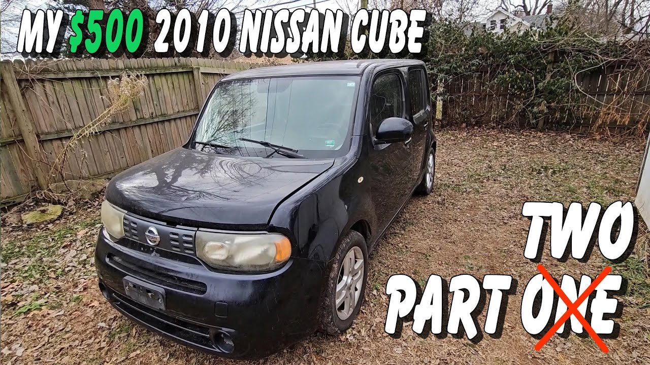 My $500 2010 Nissan Cube. Can i fix it? Part 2 #nissan #cube - YouTube