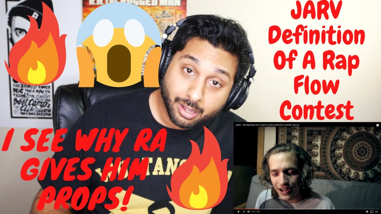 [PAID REACTION] JARV - DEFINITION OF A RAP FLOW CONTEST ENTRY - YouTube