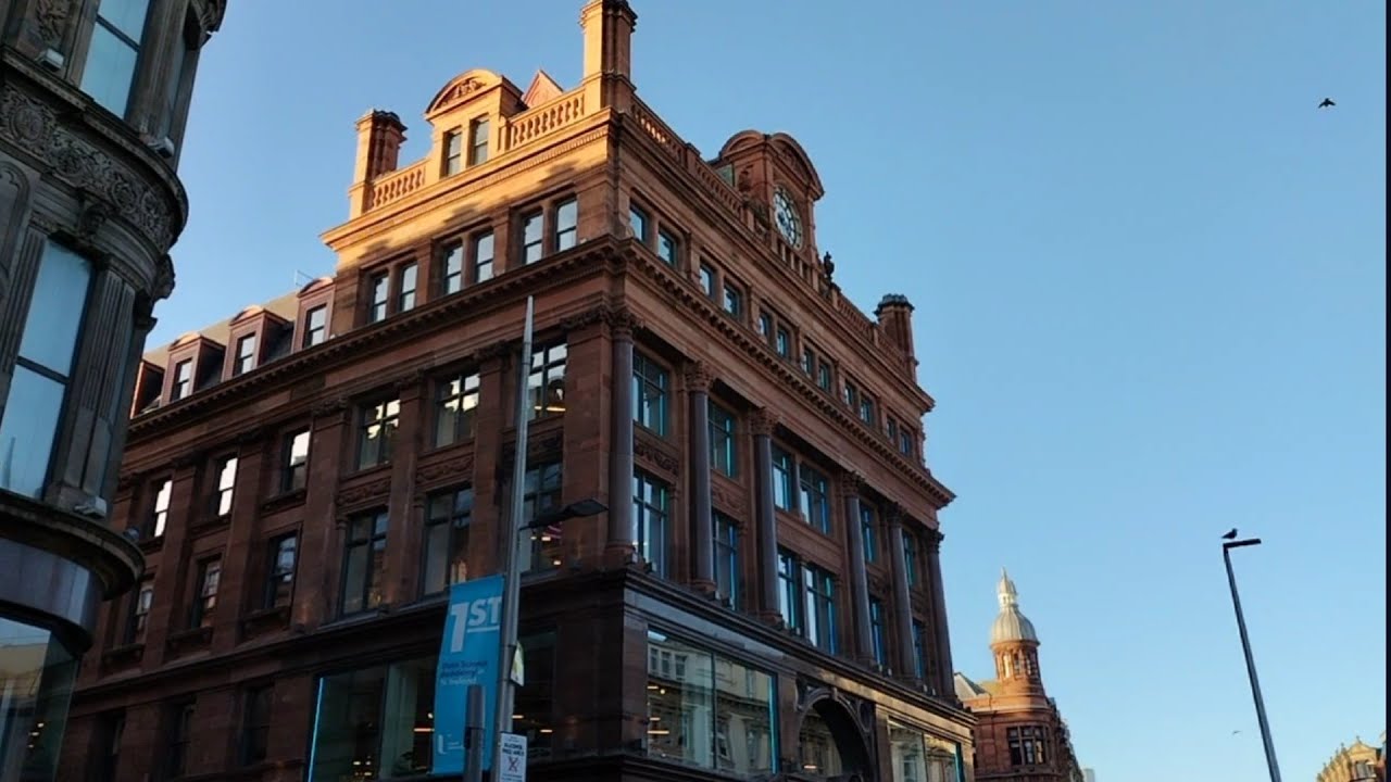 Primark building restored, Belfast - YouTube