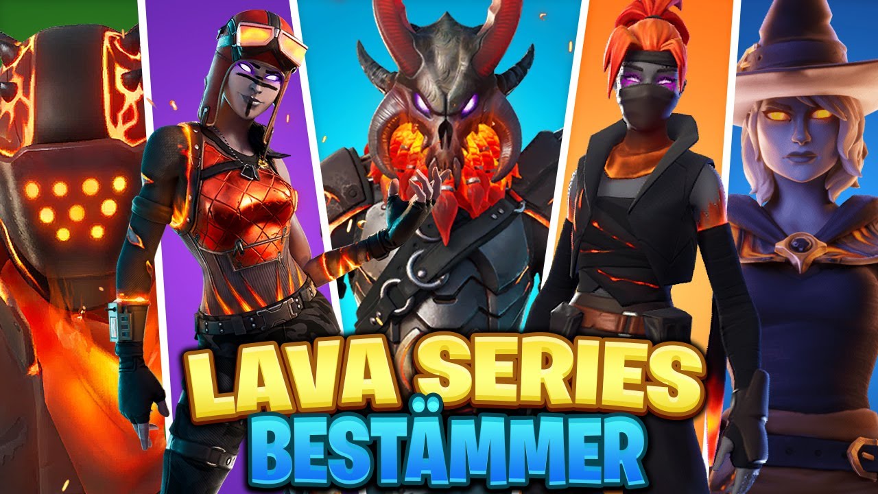 LAVA SERIES BESTÄMMER MINA VAPEN I FORTNITE - YouTube