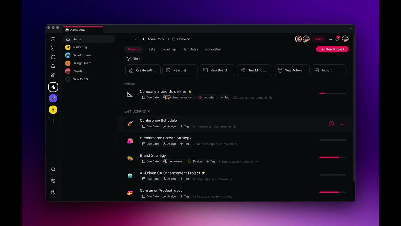 Streamline Your Workflow: Bulk Manage Projects with Taskade - YouTube