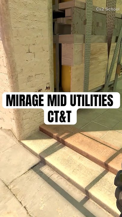 Cs2 Mirage - Mid Utilities CT&T - #csgo #counterstrike #cs2 - YouTube