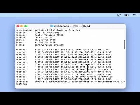 Useful macOS network terminal commands - Whois