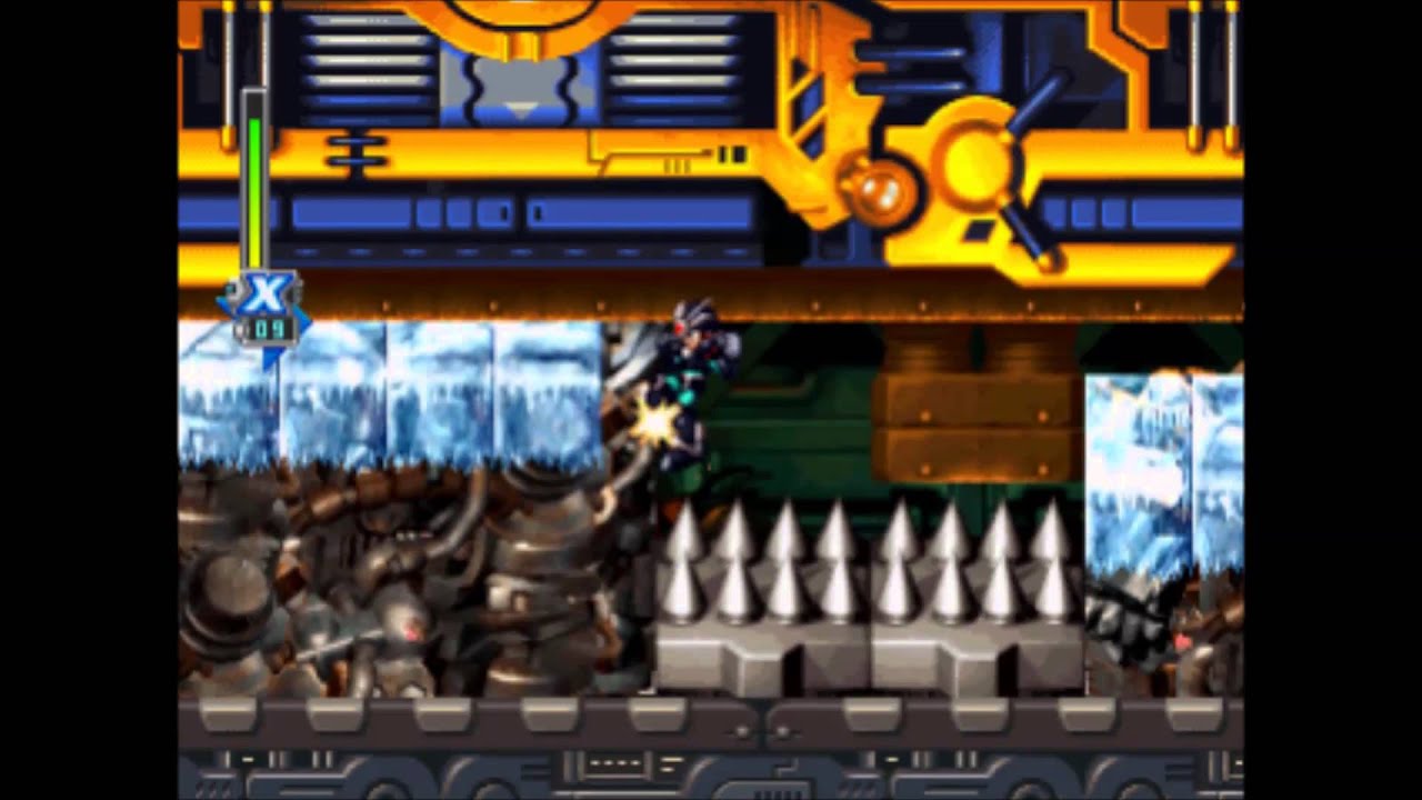 Mega Man X6 Playthrough - Part 10: Metal Shark Player's Stage - YouTube