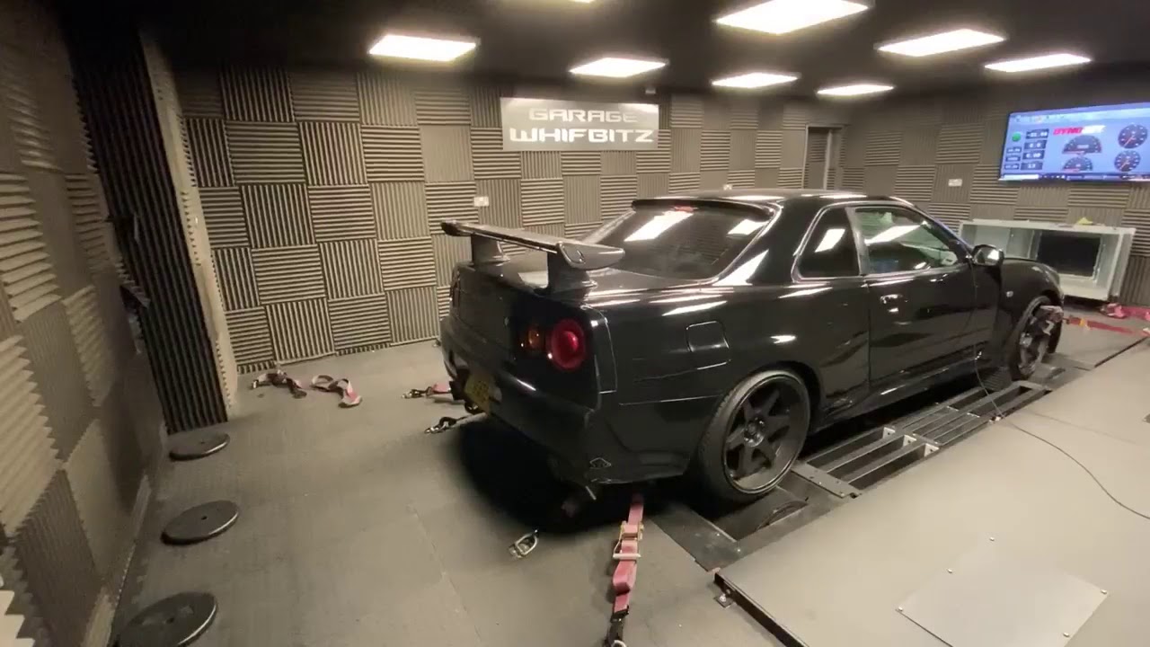 R34 2jz syvecs anti lag setup - YouTube