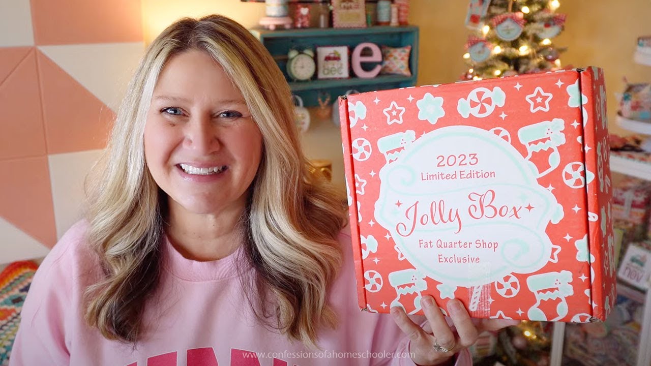 2023 Jolly Box Unboxing! (Fat Quarter Shop Quilt Box) - YouTube