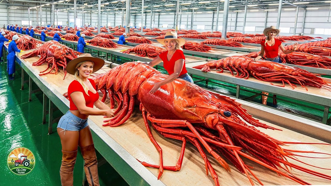How Millions of Tons of Shrimp Are Caught and Processed – Massive ...