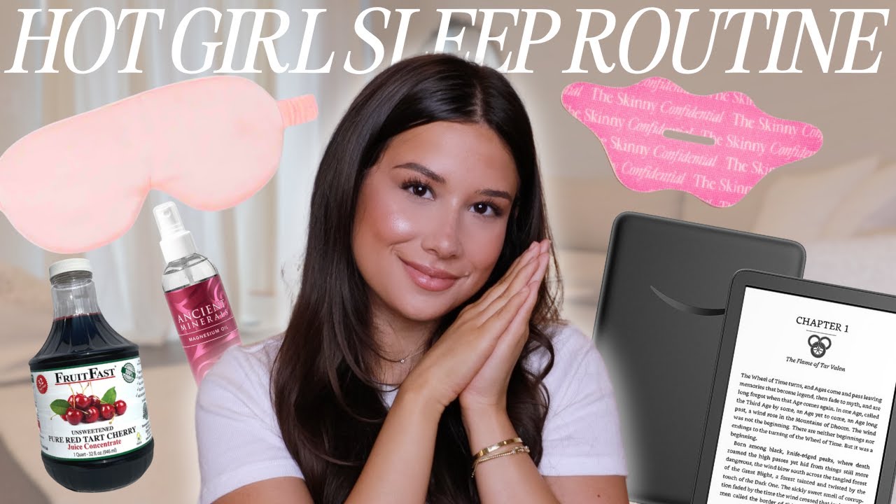 HOW TO GET THE BEST SLEEP OF YOUR LIFE (hot girl night routine) | Sleep ...