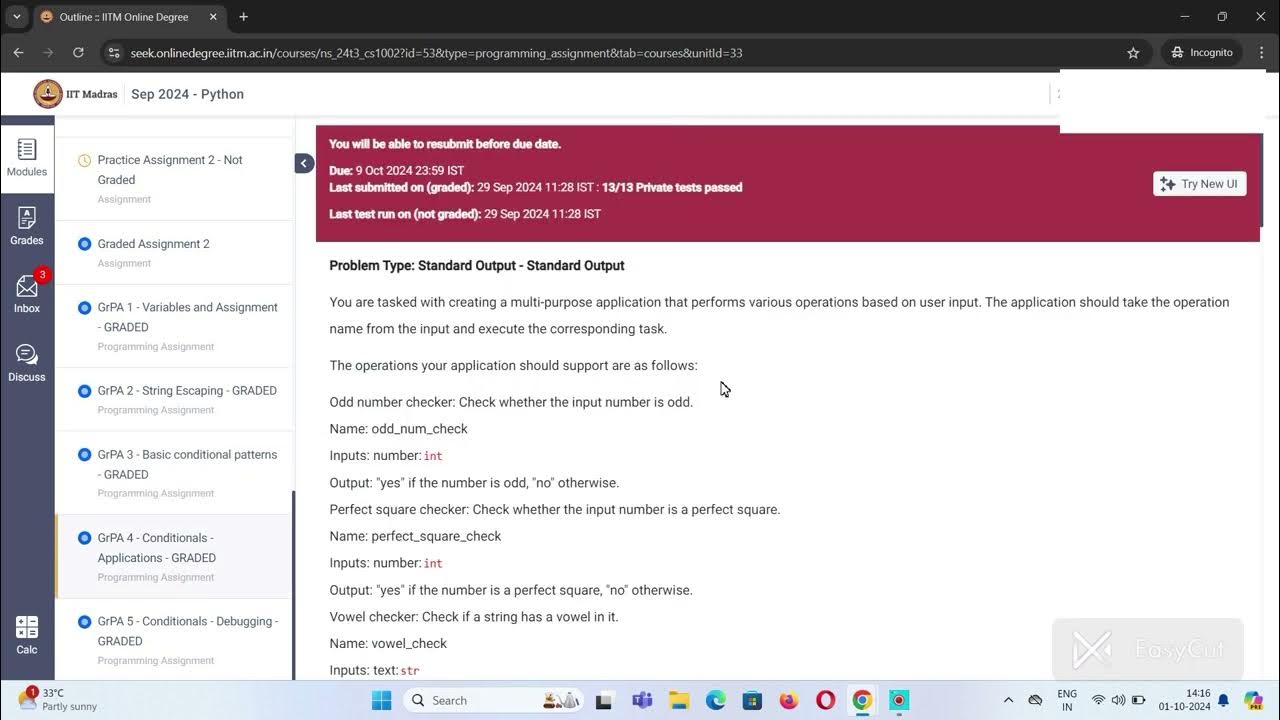 Python Grpa 1 To 5 Week 2 Youtube