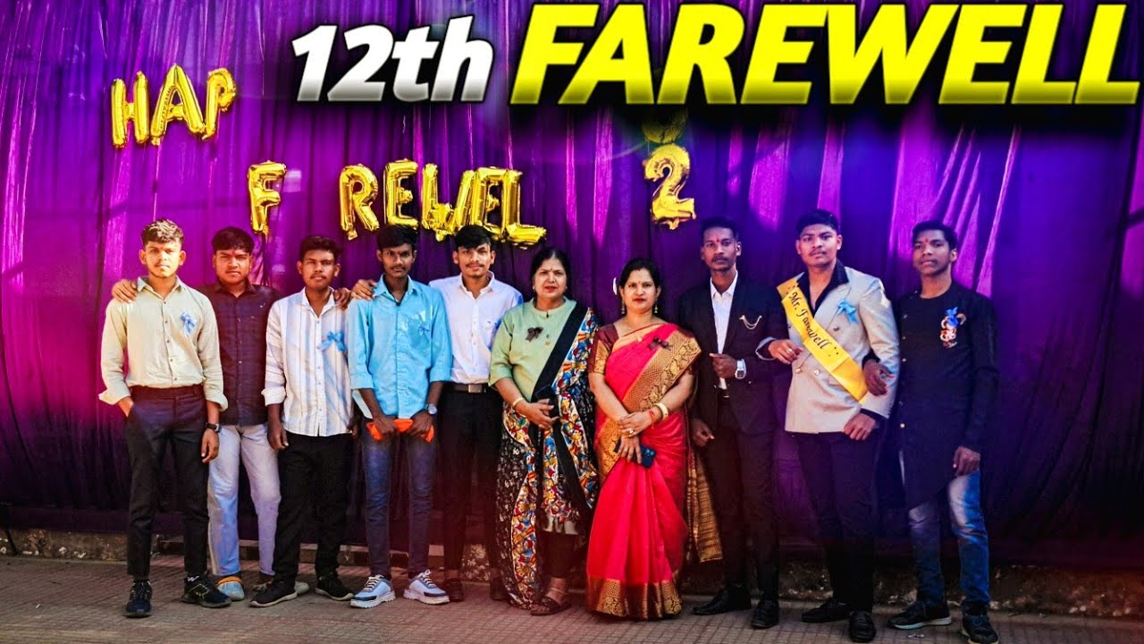 12th class Farwell 🥰 #school #video - YouTube