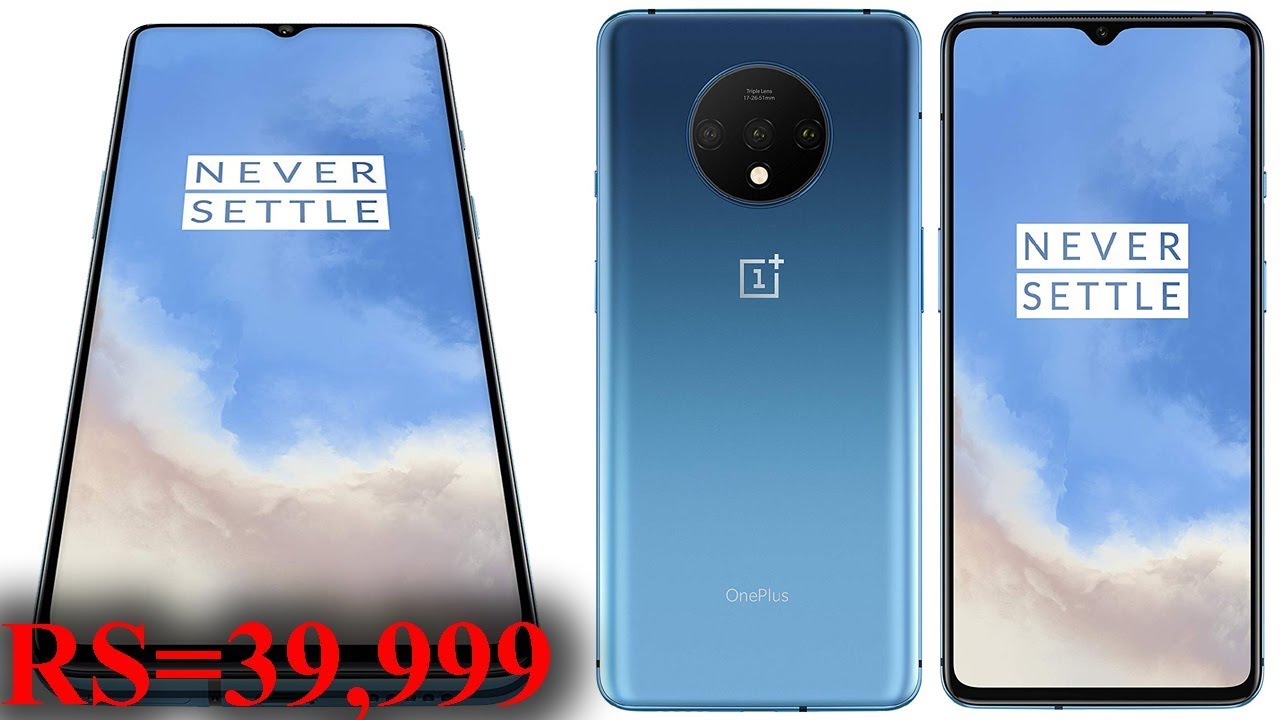 OnePlus 7T Glacier Blue, 8GB RAM, Fluid AMOLED Display, 256GB Storage ...