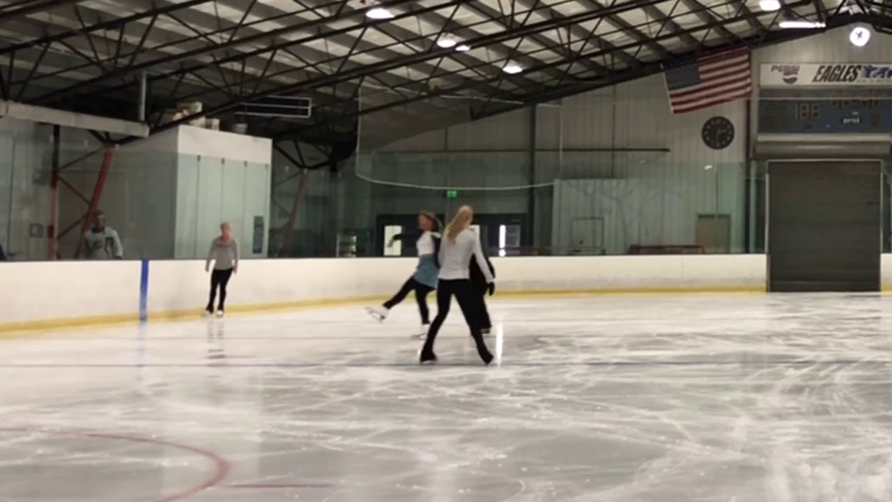Ice Dance Lesson 1 - YouTube