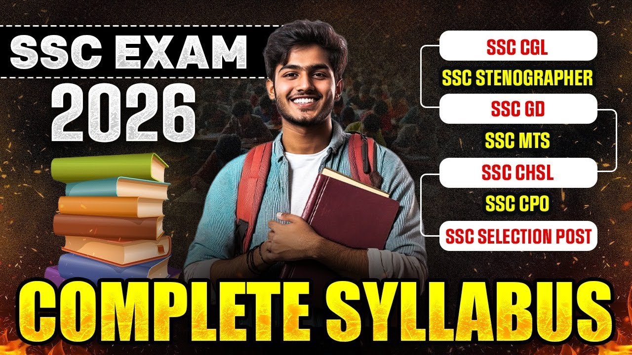 SSC Exams 2026 | SSC Complete Syllabus and Exam Pattern 2026 | SSC ...