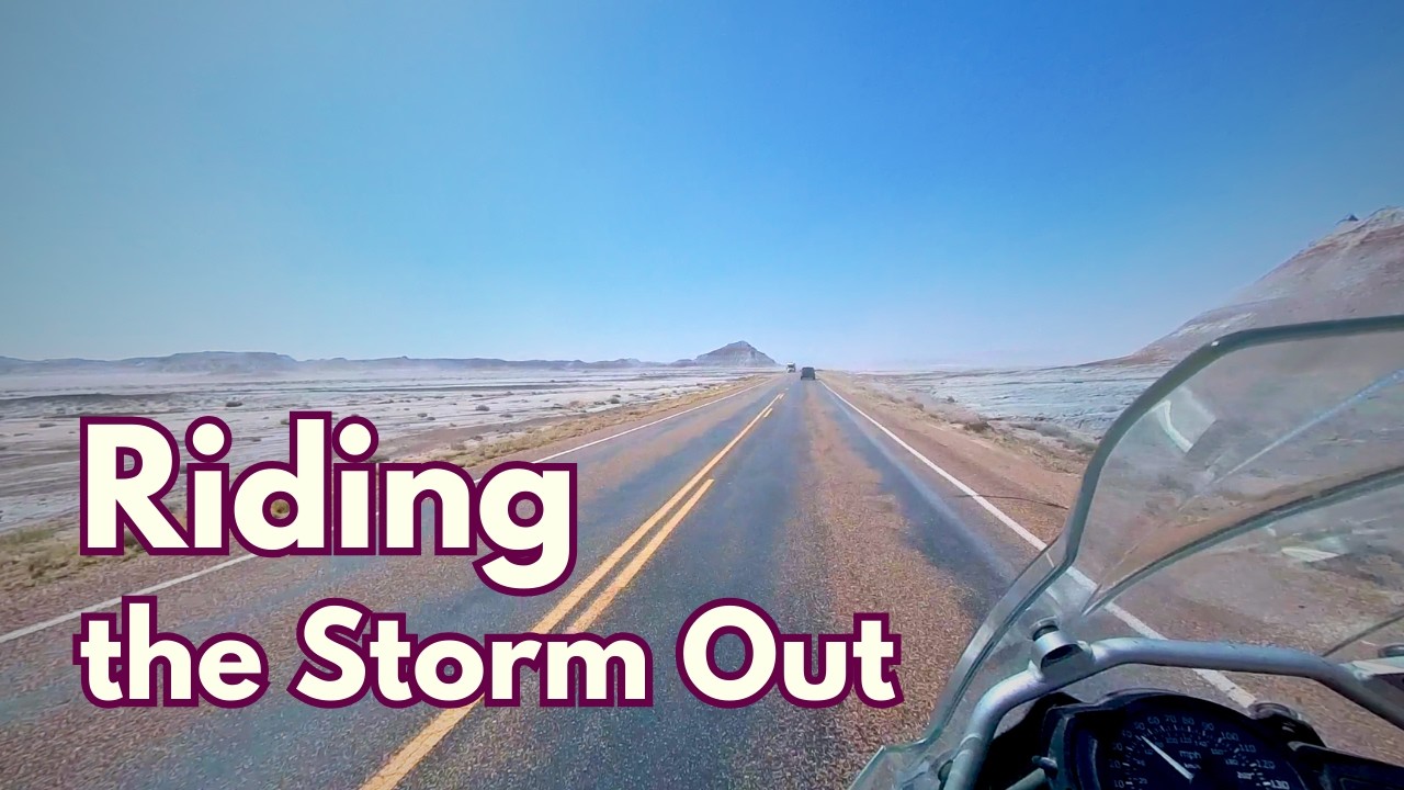 A Harrowing Motorcycle Ride in Arizona Wind Storm - SW Safari Ep7 - YouTube