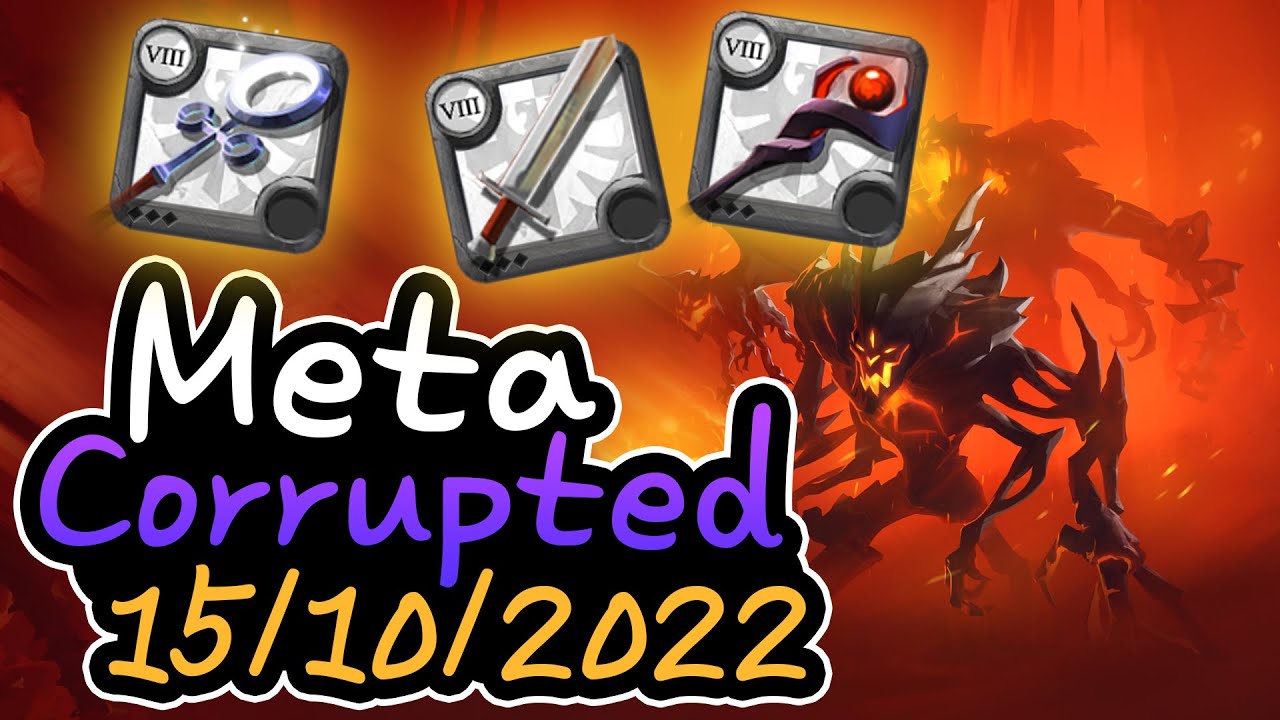 Albion Online Meta Corrupted Meta ของดาบ+ฮิลกลับมาแต่เป็น DPS (15/10 ...