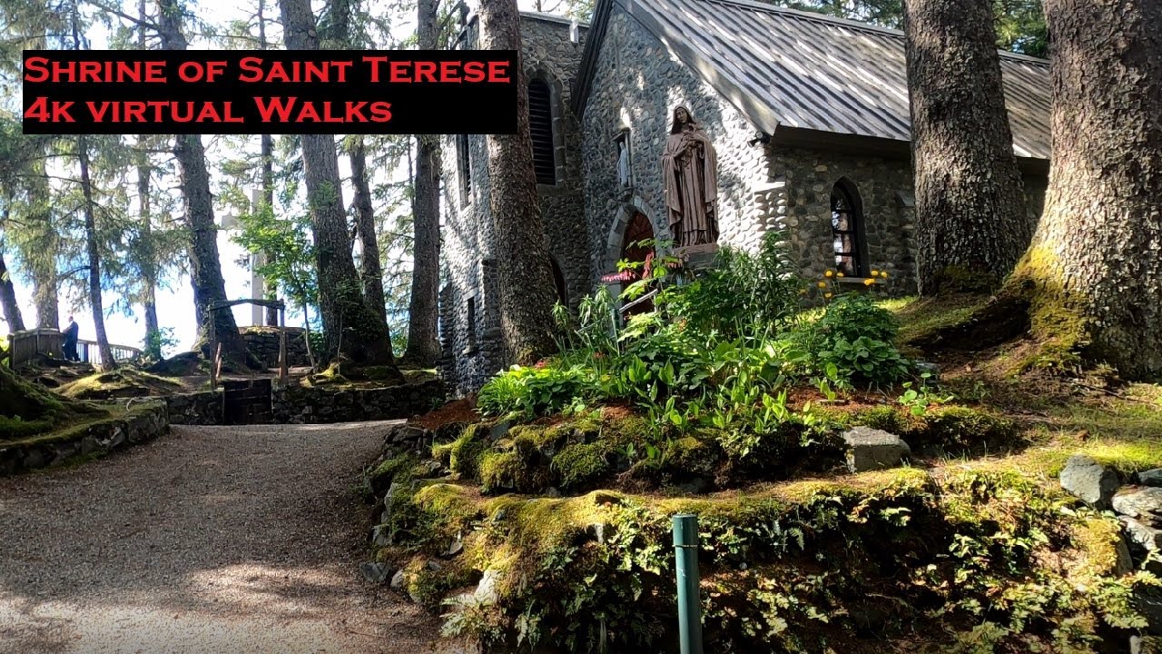 Juneau, Alaska | 4k Walking Tours | Shrine of Saint Terese | Excursions ...