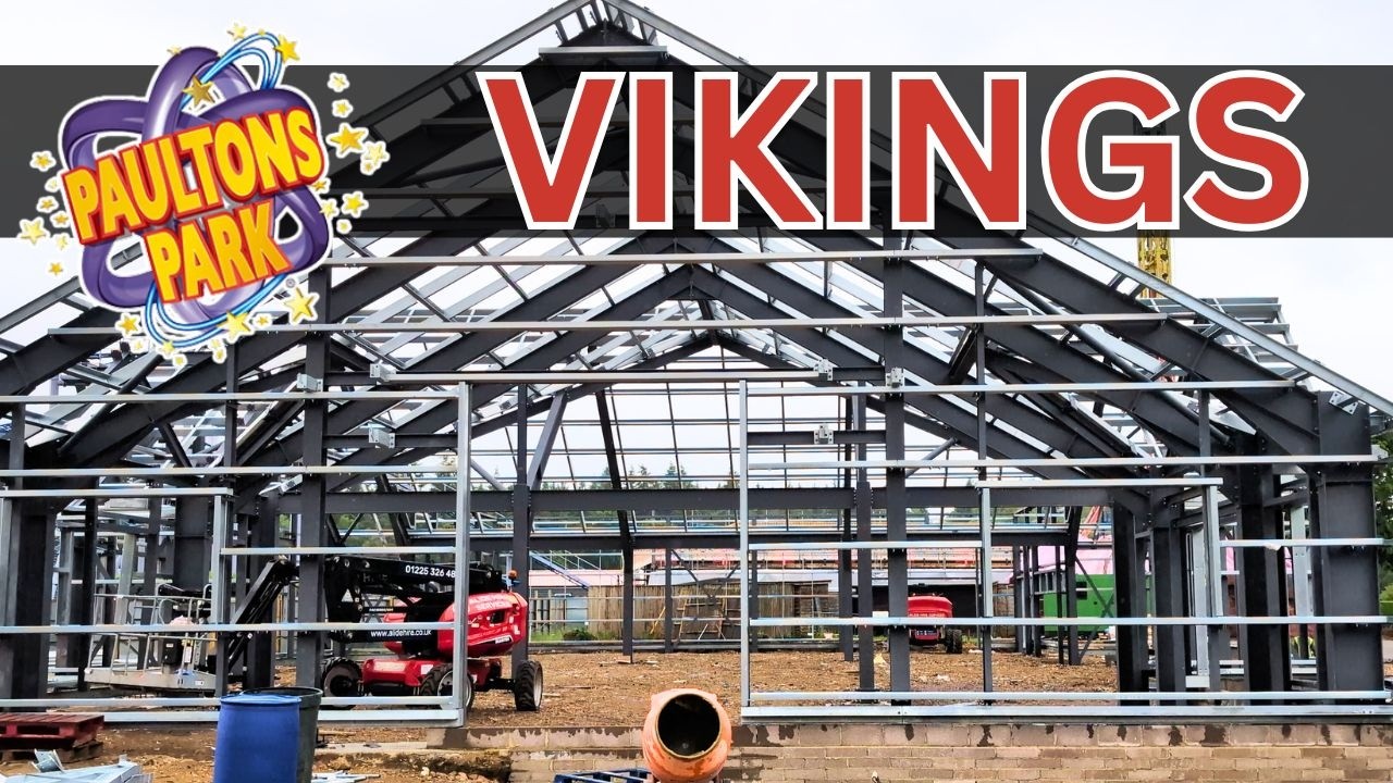 Paultons Park Vikings Update June 2025 - YouTube