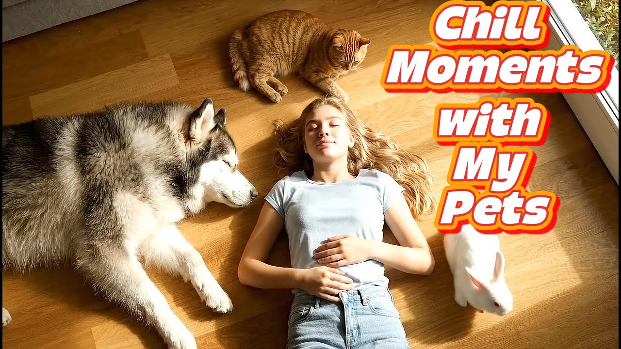 Chill Moments with My Pets🐶🐱#ChillWithPets#Dogs#Cats - YouTube