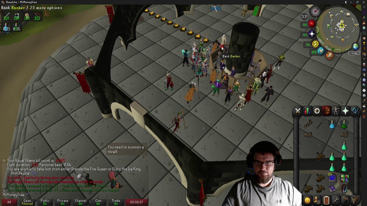 Osrs - Royal Titans pet grind - YouTube