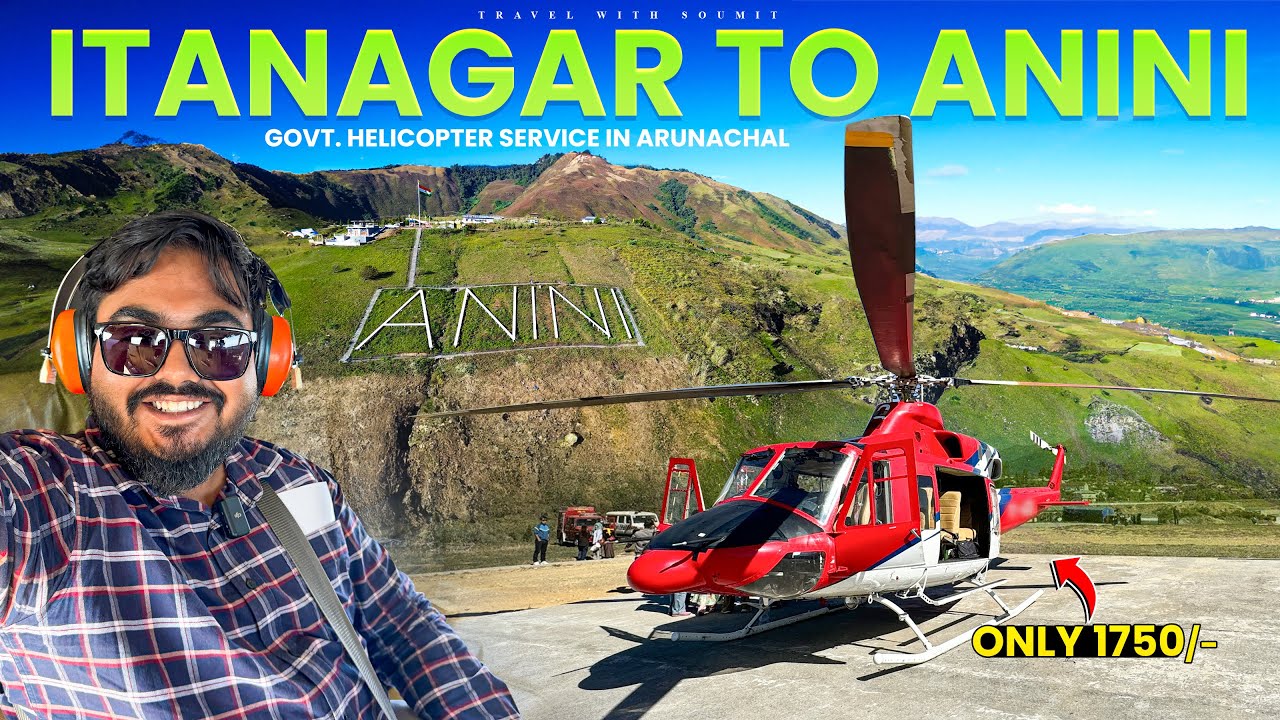 Flying BELL 412 Helicopter | ITANAGAR - ROING - ANINI | Offbeat ...