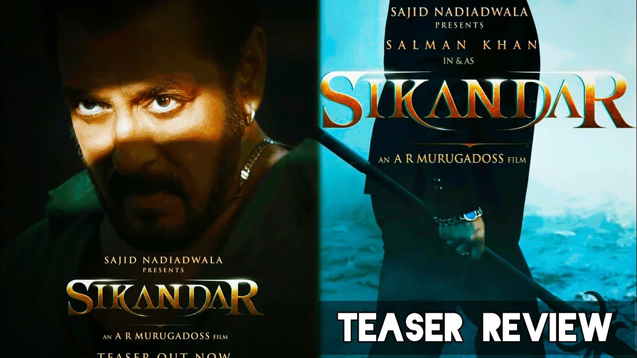 SIKANDAR MOVIE TEASER REVIEW | ATANU SEN | SALMAN KHAN - YouTube