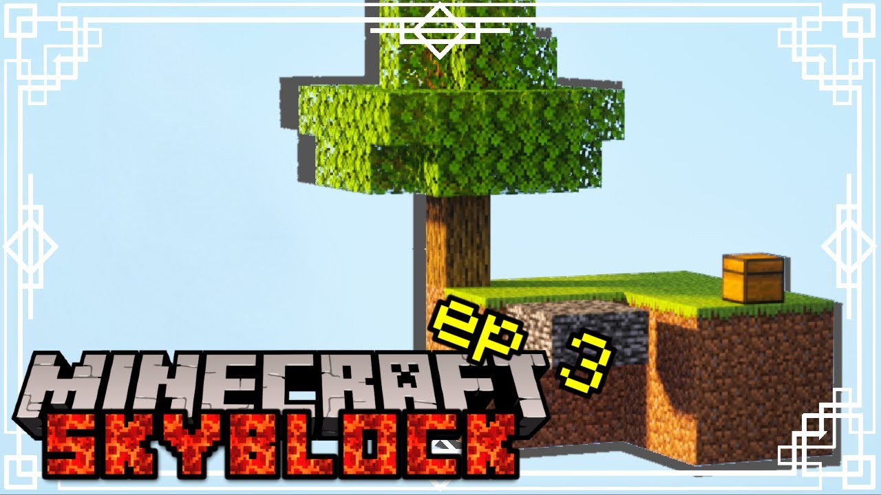 We Built A Mob Farm - Minecraft Skyblock Ep 3 - YouTube