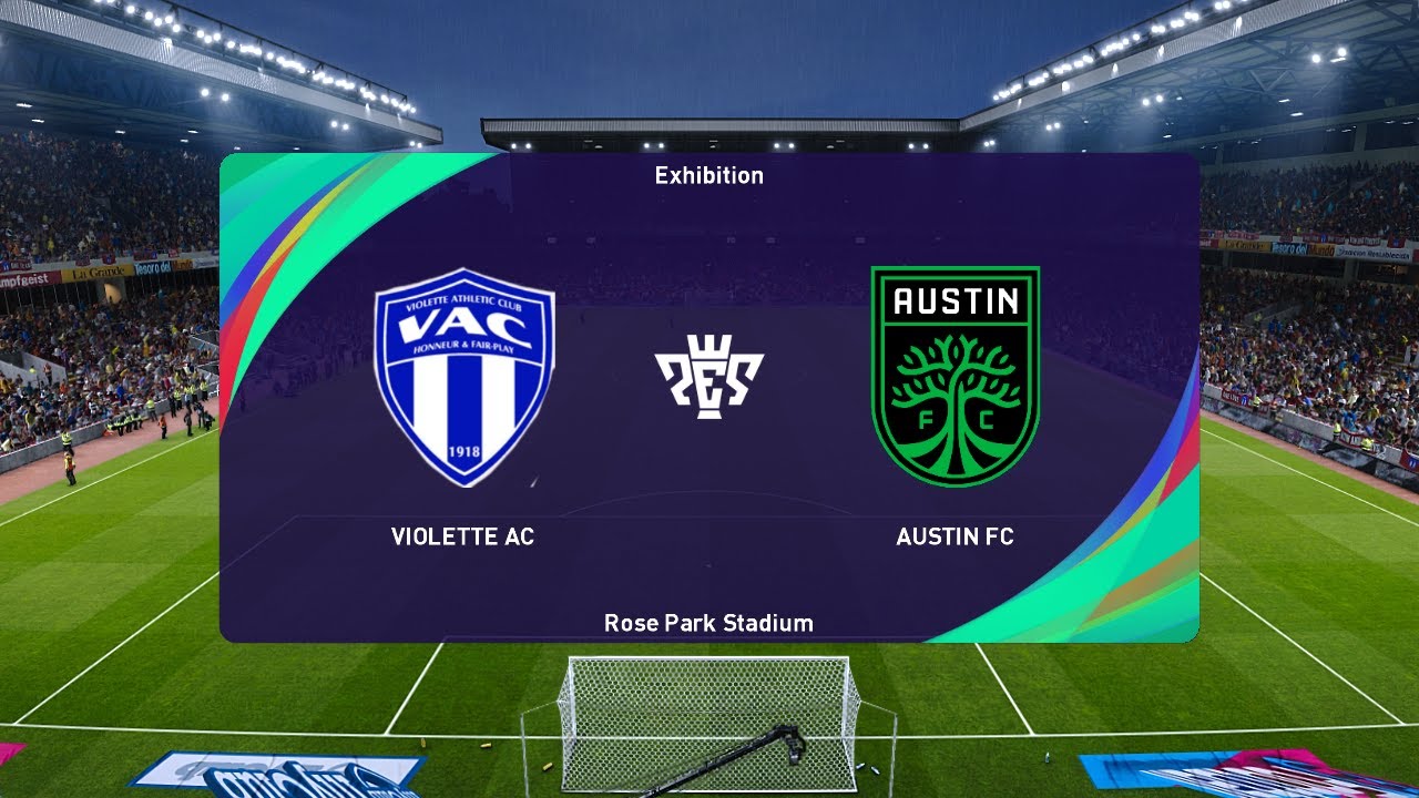 Violette AC vs Austin FC (08/03/2023) CONCACAF Champions League PES ...