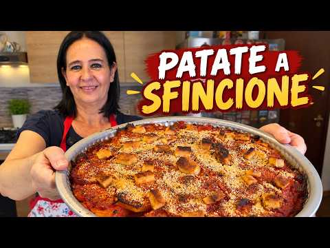 PATATE A SFINCIONE: saporite, filanti e irresistibili | Betty e Marco