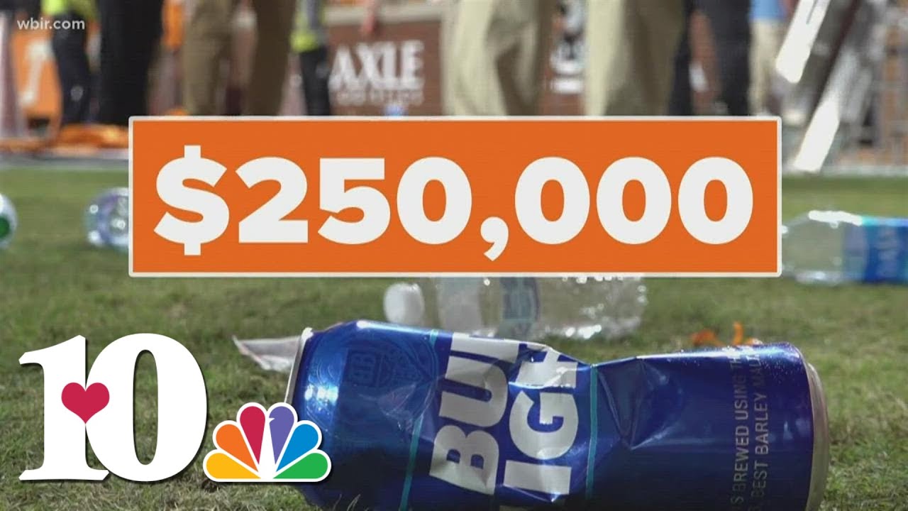 UT faces fines, new rules after trash thrown at game - YouTube