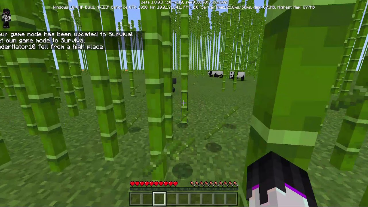 [Minecraft Bedrock Edition]nuke with custom entity and 9k blast raduis ...