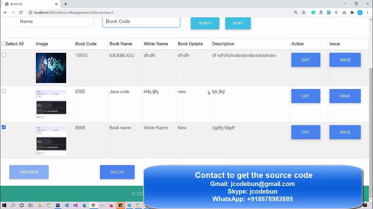Library Management System project in Spring and Hibernate with source code and project report ...