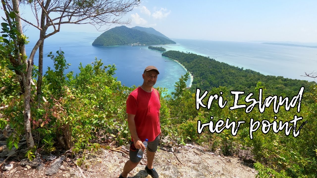 Kri Island viewpoint| Raja Ampat| Kri island hike| Indonesia| - YouTube