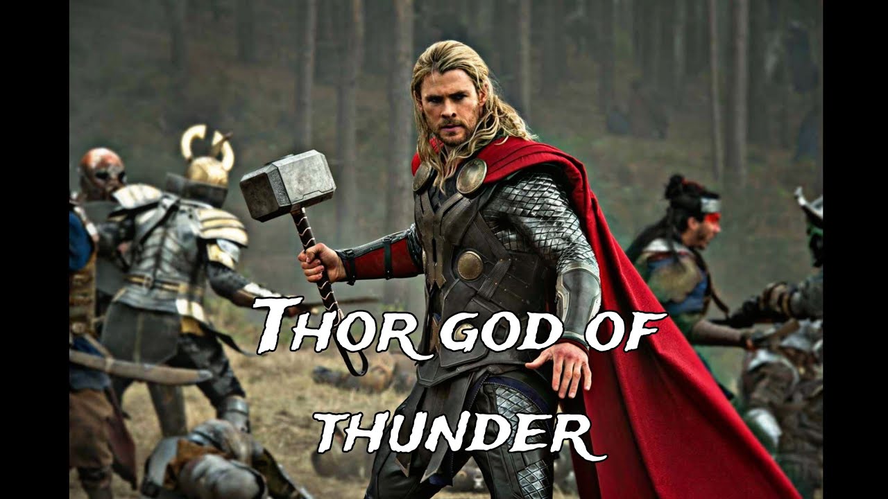 THOR GOD OF THUNDER in Skyrim - YouTube