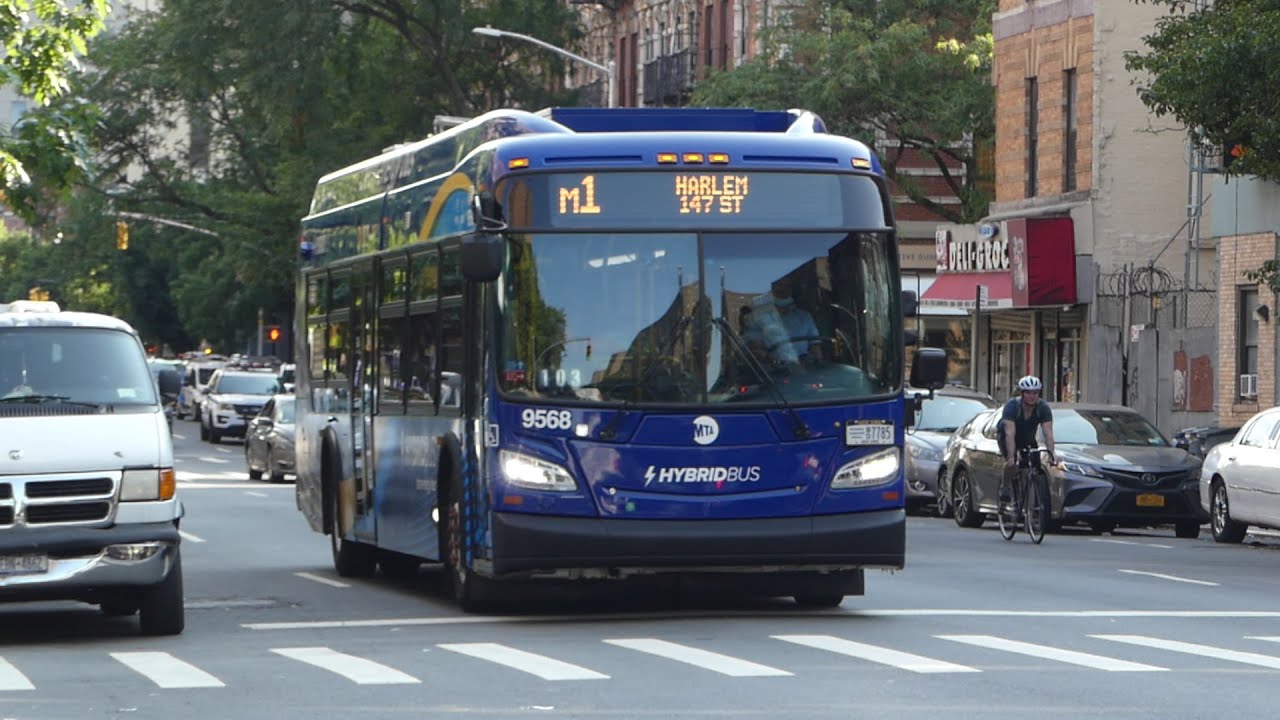 MTA NYCT Bus: 2021 New Flyer XDE40 Xcelsior M1 Bus #9568 at W 109th St ...