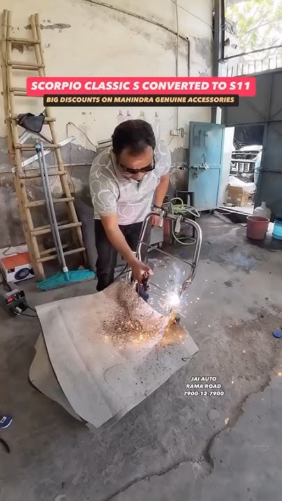 Scorpio Classic S Converted to S11 | Jai auto Ramaroad | #shorts #viral - YouTube