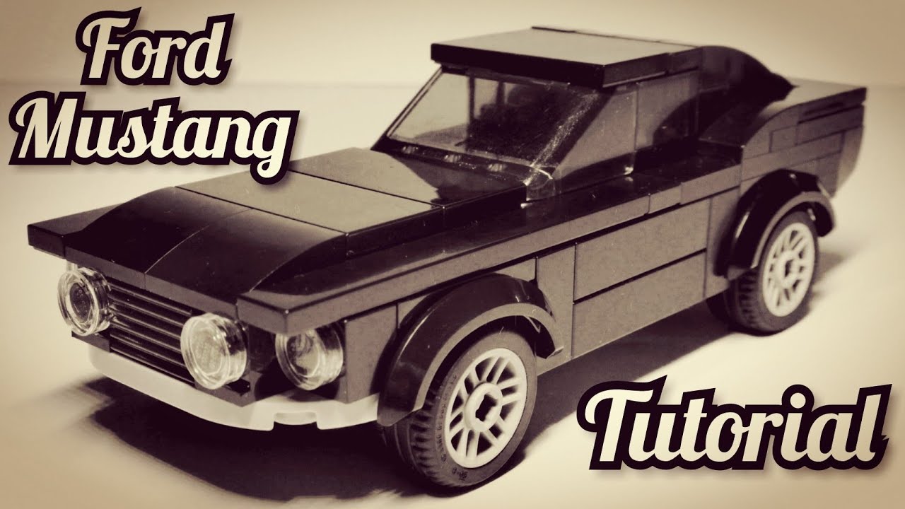 Lego 1968 Ford Mustang Tutorial (MOC) - YouTube