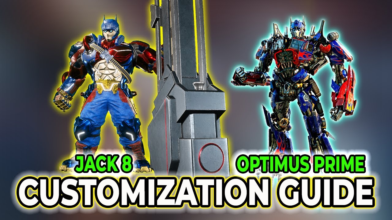 Tekken 8 Customization Jack 8 Optimus Prime Tutorial - YouTube
